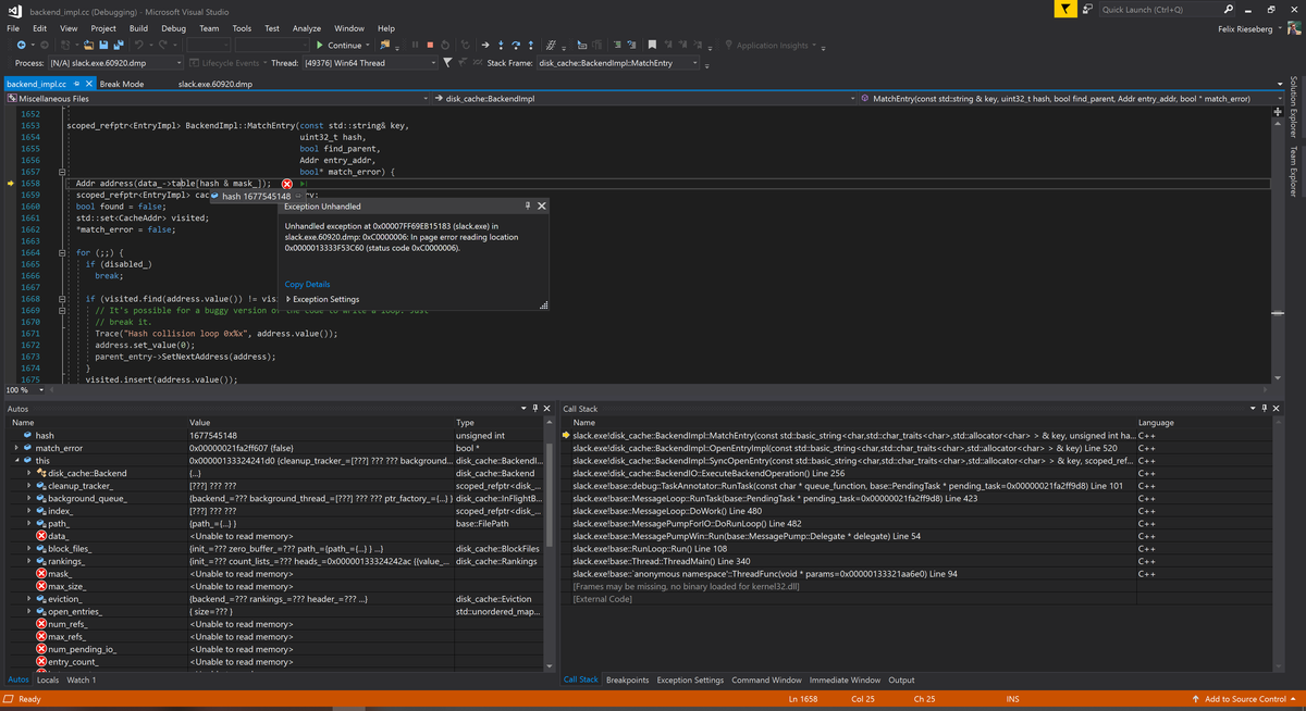 Debugging Native Crashes In Electron Apps On Windows 7705